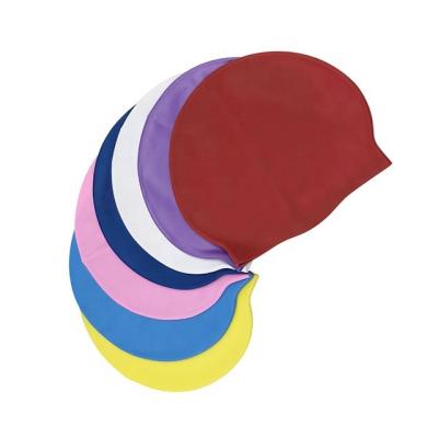 Cina Colore giallo arancione blu di nuotata del lattice del cappuccio libero adulto unisex di triathlon in vendita