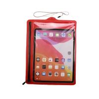 China Red 33.5*26cm Waterproof Smartphone Pouch Sealed Transparent PU for sale