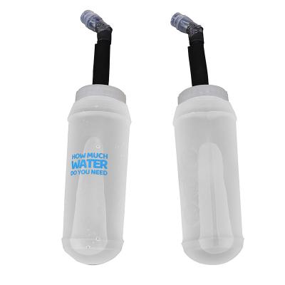 Cina Bocca Hydrapak Softflask della bottiglia di acqua molle libera di triathlon di BPA ampia in vendita