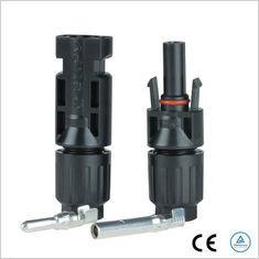 China Waterproof Solar DC Connectors / Solar Panel Connectors MC4 For Long - Term Usage for sale