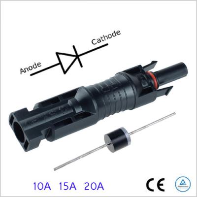 China Corrosion Resistant MC4 Diode Connector IP68 With Tin Plated Copper Contact for sale