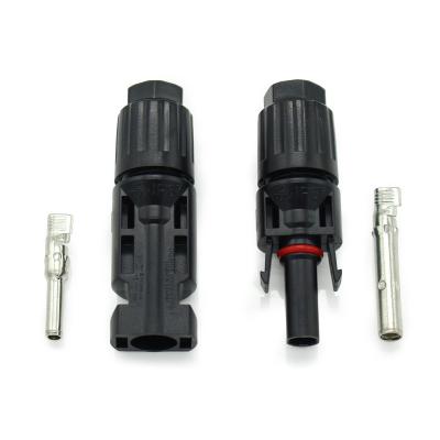 China MC4 Male And Female Solar Connector for Solar PV System / Solar Power Supply for sale