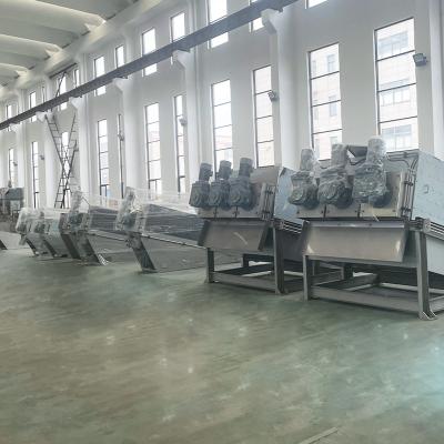 中国 沈積物の手回し締め機のタイプVolute沈積物の処置機械SUS304 3.7kwを排水するSS 販売のため