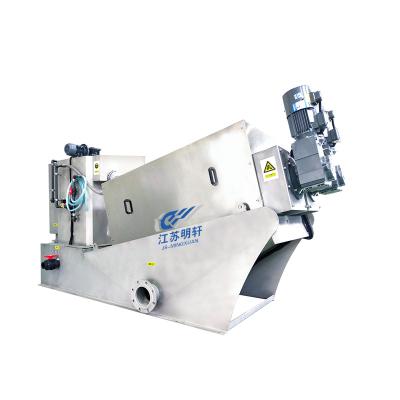 Cina macchina SUS304 2050 * 750 * 1200 della filtropressa della vite del fango della voluta 3.7kw in vendita