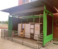 China 24 Hour Automatic Kitchen Waste Composting Machine Wet Garbage Disposal for sale
