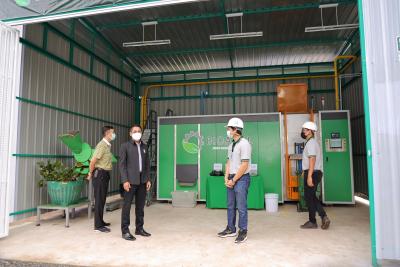 China Milieusus304 het Automatische Voedsel Wasate Decomposer 2000kg van Composter van de 24 urenkeuken Te koop