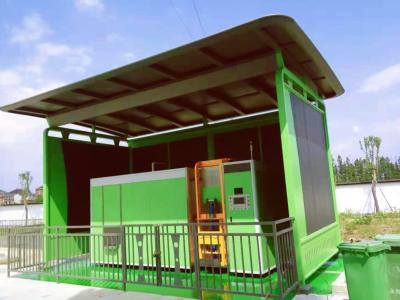 Cina Macchina urbana di compostaggio dei rifiuti organici dell'impianto di riciclaggio di rifiuti urbani del ristorante 2000KG in vendita