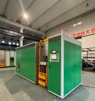 China Auto 7500kg Kitchen Vegetable Waste Recycling Solid Waste Composting Machine for sale