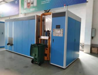 China 1000KG Kitchen Waste Composting Machine Garbage Disposal Food Waste Digester System for sale