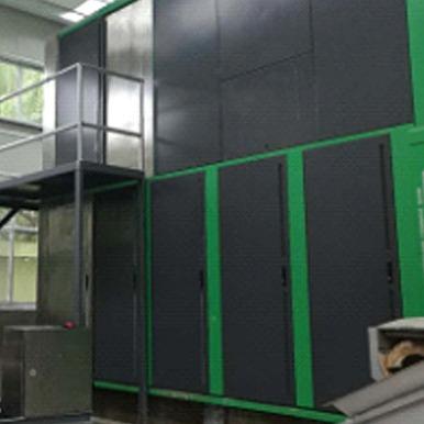 Cina basso consumo energetico d'asciugamento del torchio a vite di disidratazione dei fanghi della filtropressa della cinghia 20kW in vendita