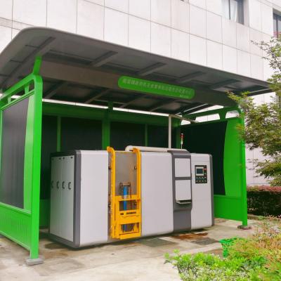 Cina Spreco microbico della cucina della scuola che concima con la composta i rifiuti alimentari della macchina nel Ce del fertilizzante in vendita