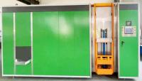 China Auto 7500kg Kitchen Vegetable Waste Recycling Solid Waste Composting Machine for sale