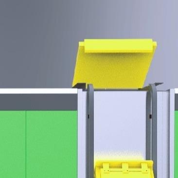 Cina Rifiuti alimentari dell'hotel che riciclano il convertitore completamente automatico di rifiuti organici della macchina 2000kg in vendita