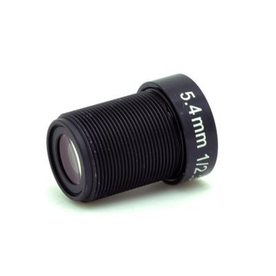 China S zet Lage de Vervormingslens 5.4mm 1/2.3“ F2.5 12MP van 4K 60 op Graden Brede de Hoeklens van kabeltelevisie Te koop