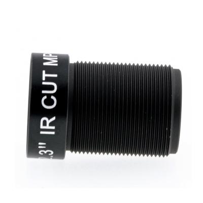 China S zet Lage de Vervormingslens 5.4mm 1/2.3“ F2.5 12MP van 4K 60 op Graden Brede de Hoeklens van kabeltelevisie Te koop