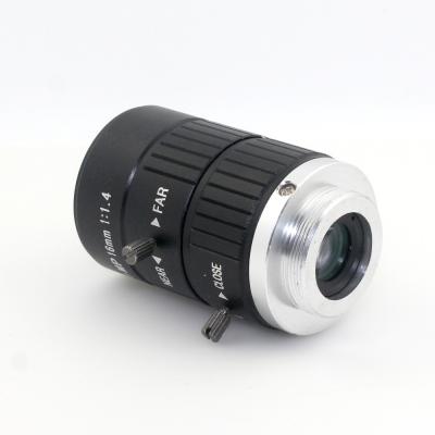 Cina Lente manuale 10MP 16mm HD di visione artificiale del fuoco dell'IRIDE per il microscopio di industriale di sicurezza in vendita