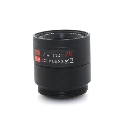 Cina Lente 4mm 3MP del supporto del CS dell'apertura F1.4 per macchina fotografica del IP del CCTV di sicurezza del CCD notte/di giorno in vendita