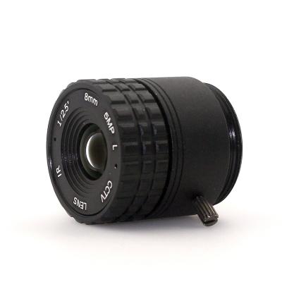 Cina 8mm 5MP cctv Lens CS Mount 1/2.5 CCTV Camera lens fo security CCTV HD IP Camera in vendita