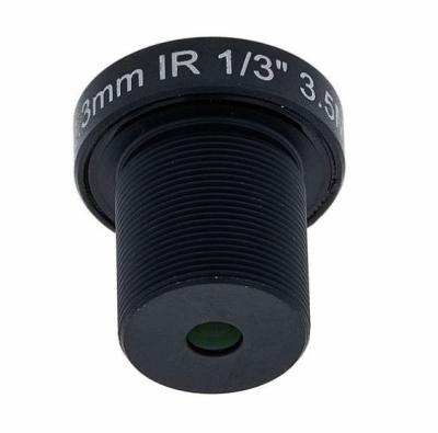 Cina lente grandangolare a 1/3 pollici di IR del bordo del cctv m12 di 2.3mm 3.5mp F2.2 in vendita