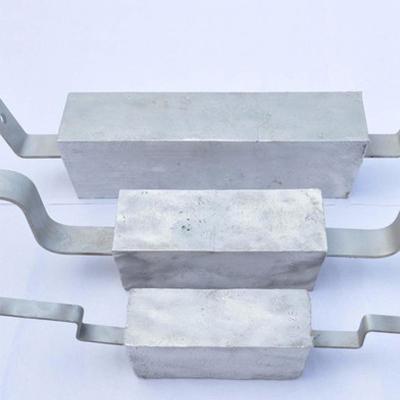 China Ânodo sacrificial AZ31B AZ61 AZ91 Mag Anode do magnésio padrão americano à venda