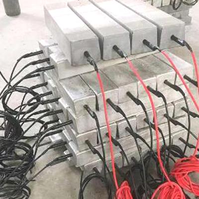 China Ánodo sacrificatorio del magnesio de la pureza elevada del ánodo del magnesio de AZ63 AZ31 para el calentador de agua en venta