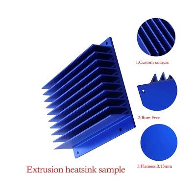 Cina Dissipatore di calore elettronico di alluminio dell'estrusione AZ91D del dissipatore di calore del magnesio dello SGS 95% in vendita