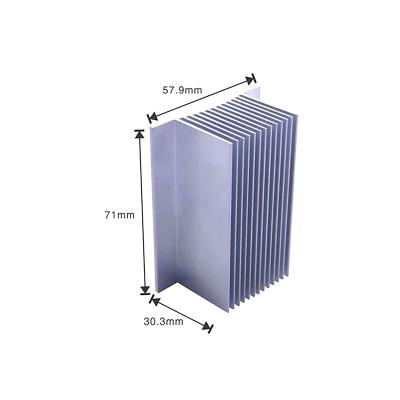 Cina Dissipatore di calore elettronico di alluminio dell'estrusione AZ91D del dissipatore di calore del magnesio dello SGS 95% in vendita