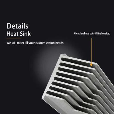 Cina Dissipatore di calore elettronico di alluminio dell'estrusione AZ91D del dissipatore di calore del magnesio dello SGS 95% in vendita