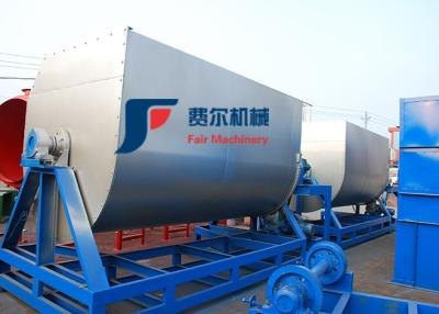 Chine Mur enduisant les agitateurs horizontaux de ruban de mélangeur de laque de décharger la partie à vendre