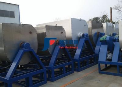 Cina U modella l'impastatrice di malta asciutta del nastro del miscelatore della capacità orizzontale del miscelatore 500L -5000L in vendita