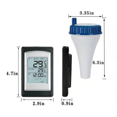 Cina Termometro digitale galleggiante solare per piscine idroponiche interne ed esterne in vendita