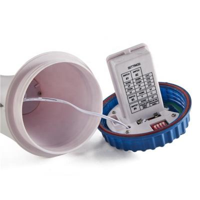 China Portable Solar Pool Thermometer With Data Logger Outdoor Temperature Range -40 To 60 °C for sale
