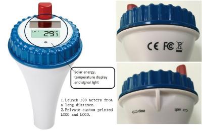 Cina WT0124 Termometro solare senza fili per piscina Display di temperatura accurata Per piscine esterne in vendita