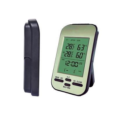 China 12/24 Hour Time And Calendar Function Wireless Weather Station LCD Display Data Update 40s for sale