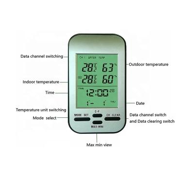 China Get Accurate Weather Forecast Wireless Thermometer And Hygrometer Humidity Accuracy ±5% for sale