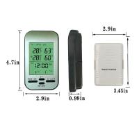 China Home Wireless Temperature And Humidity Meter With Clock And Weather Forecast Function for sale