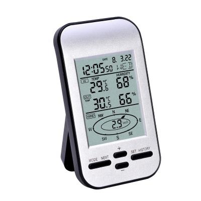 Cina Stazione meteorologica wireless per il monitoraggio della temperatura, umidità, velocità e direzione del vento in vendita