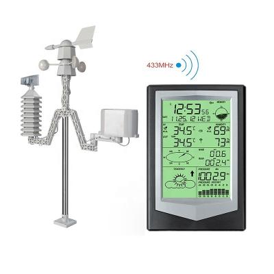 China OEM Supported Multi-Function Weather Station For Measuring Temperature And Humidity for sale