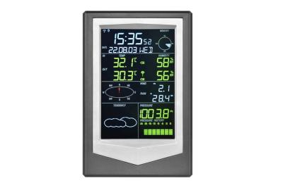 China Indoor Temperature Range 0 To 60 °C Solar WiFi Weather Station For Home Monitoring for sale