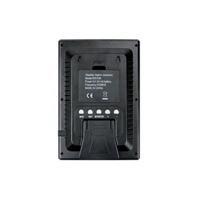 China Black And Silver Definition Wireless Weather Station With ±1.0°C Temperature Accuracy for sale