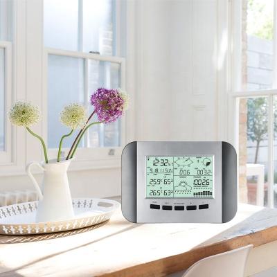 China Solar Weather Station With Rain Wind Direction And Thermometer Customized Support for sale