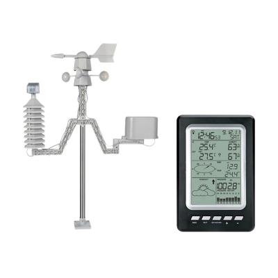 Cina 18.9*12.5*2.7cm Stazione Meteorologica Con Regnometro Wireless E Igrometro Temperatura in vendita