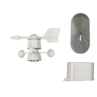China Weather Station Internet Wireless With Outdoor Sensor Rain Gauge Wind Gauge 1.8KG for sale
