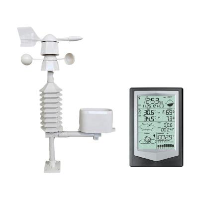 Cina Supporto personalizzato OEM dati scaricabile stazione meteorologica solare per peso esterno 1,8 kg in vendita