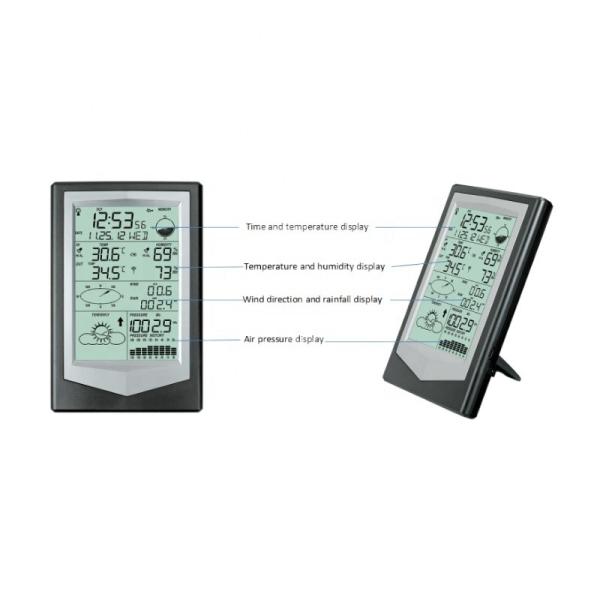 Quality Home Outdoor Wireless Rain Forecast Station With Professional Wind Speed And for sale