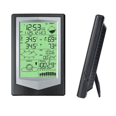 China 18.5*12.3*2.3cm Multifunctional Household Weather Station Wind Speed Range Of 0-50m/S for sale