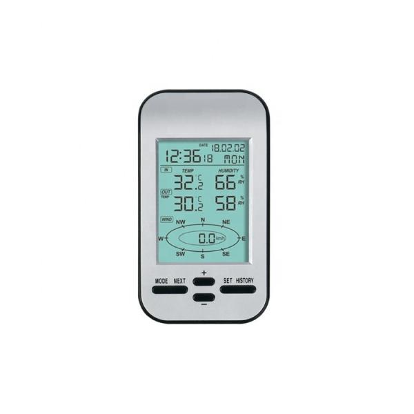 Quality Remote Monitoring Temperature digital weather station With Wind Speed Direction for sale