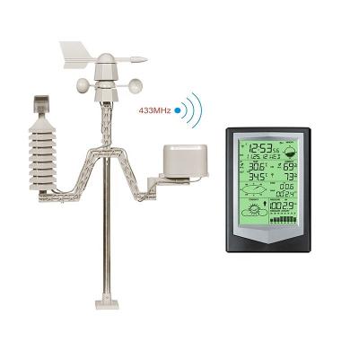 中国 18.5*12.3*2.3CM 温度と湿度センサーのワイヤレスWiFi気象ステーション 販売のため