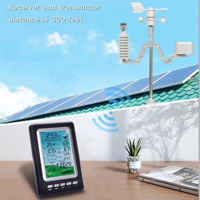 China Outdoor Solar PV Automatic Weather Station Data Logger High Accuracy Wireless Weather Station for sale