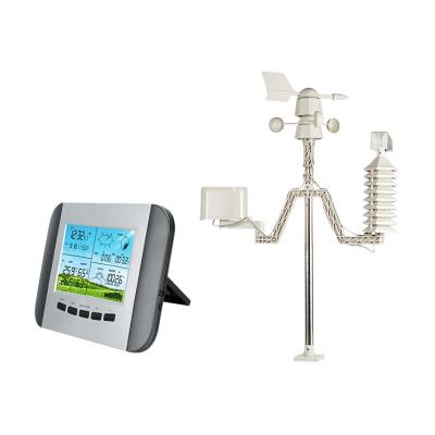 China Rain Range 0 To 9 Indoor Wireless Outdoor Weather Station Wind Speed Range 0-50m/S for sale